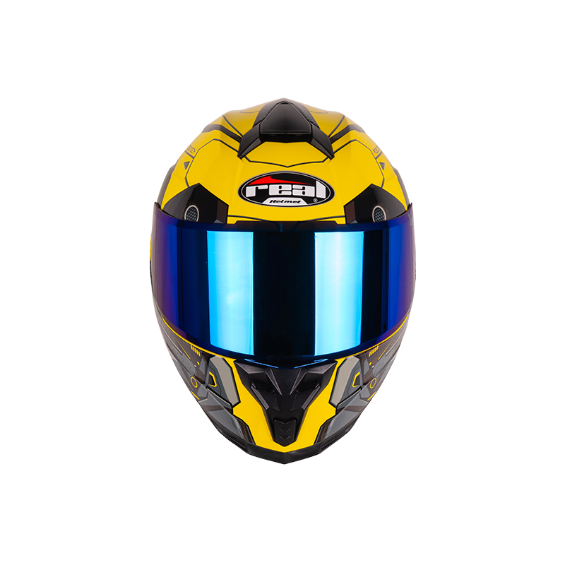 รีวิว หมวกกันน็อค Real Falcon Robotech ใช้วัสดุแข็งแรง และมีคุณภาพ