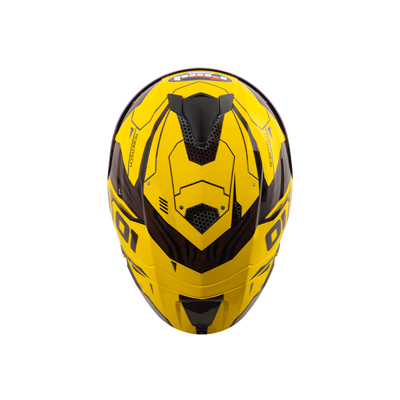 รีวิว หมวกกันน็อค Real Falcon Robotech ใช้วัสดุแข็งแรง และมีคุณภาพ