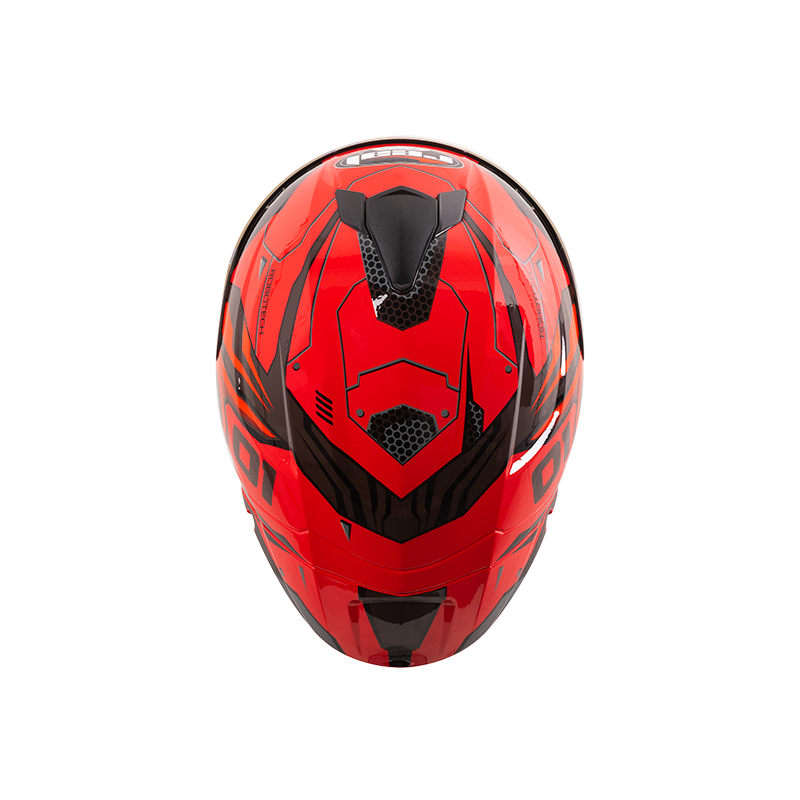 รีวิว หมวกกันน็อค Real Falcon Robotech ใช้วัสดุแข็งแรง และมีคุณภาพ