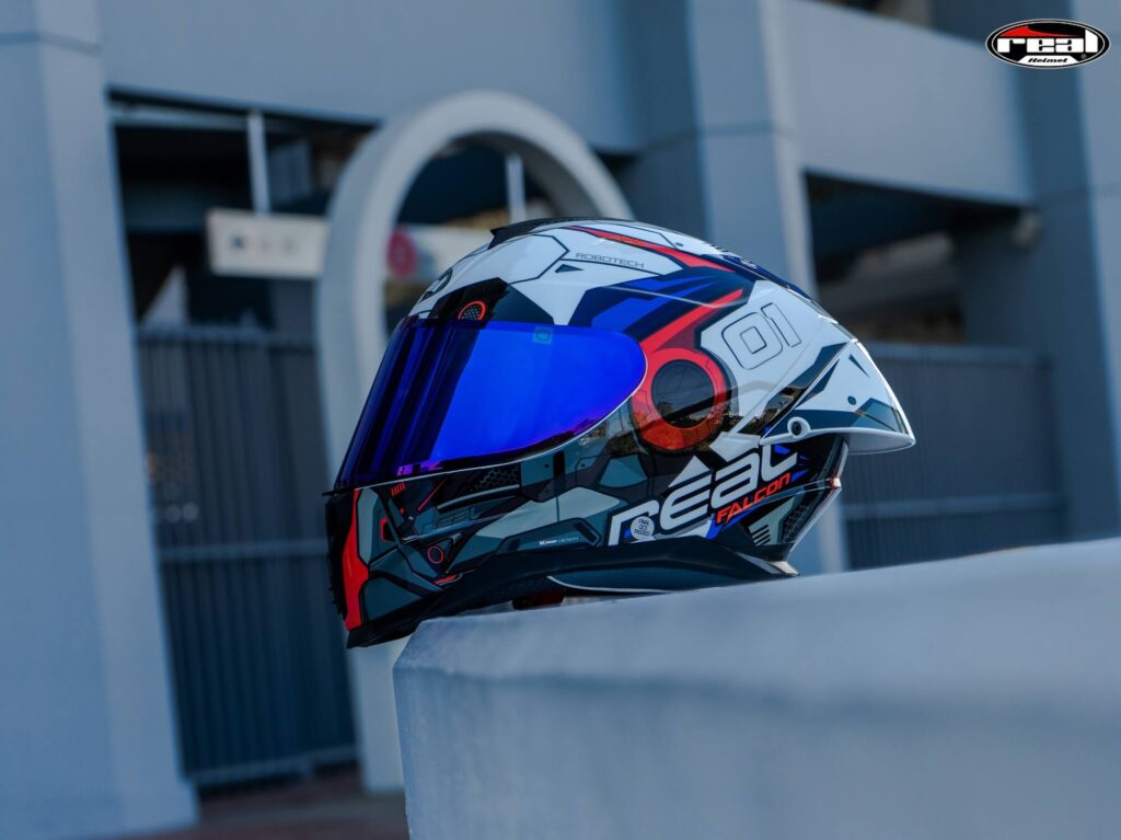 หมวกกันน็อค Falcon Robotech - Real Helmets