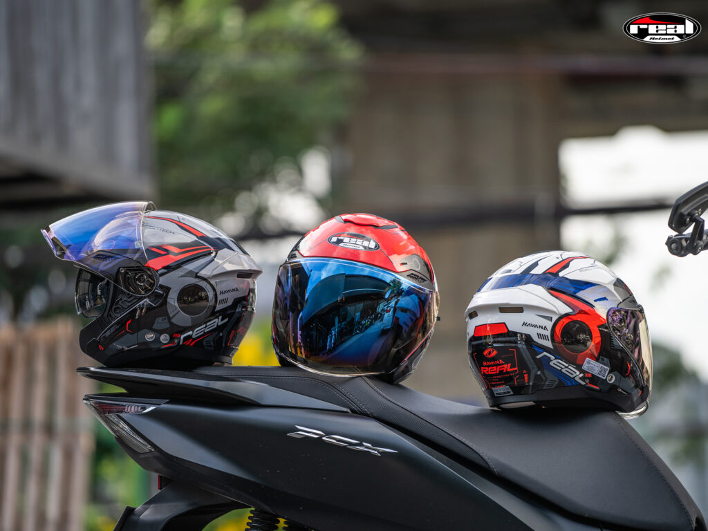 Havana หมวก Open Face อัพเดทลายใหม่ล่าสุด - Real Helmets